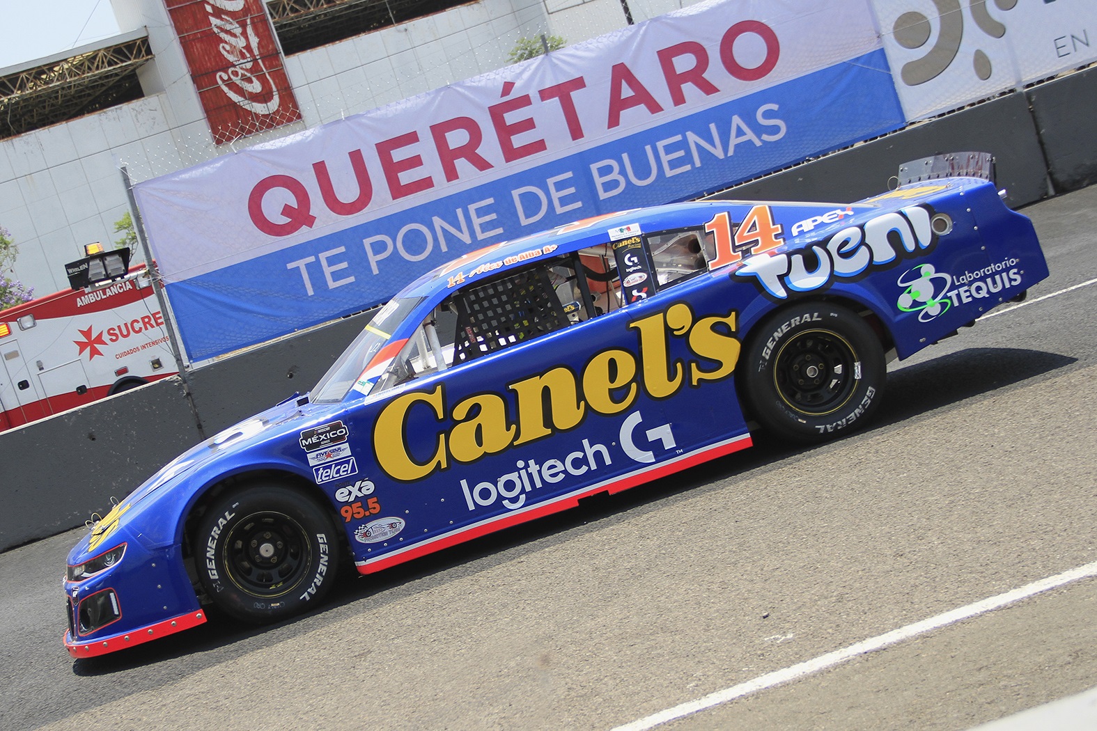 ALEX DE ALBA JR. EMPATADO EN 3° DE LA TABLA GENERAL NASCAR CHALLENGE ...