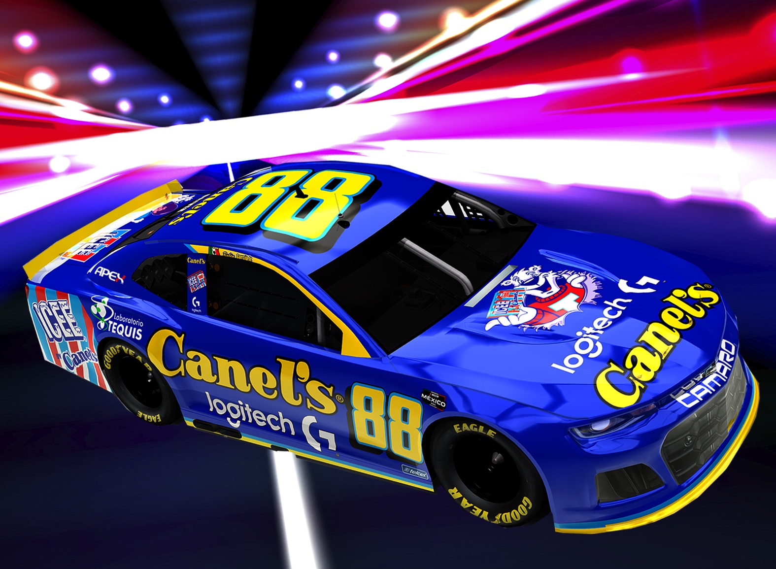 NUEVA IMAGEN DE CANEL´S RACING EN EL ARRANQUE DE NASCAR MÉXICO 2024 ...